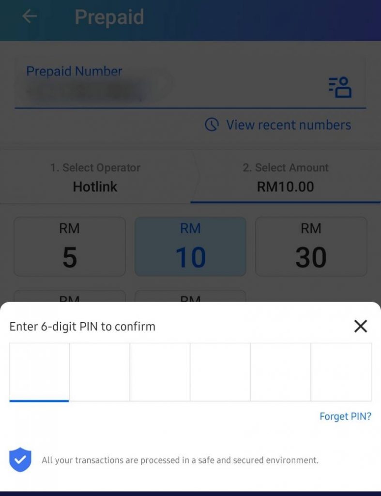 Touch'n Go eWalletからSIMカードへ必要な金額をトップアップする方法 | 海外転職・アジア生活BLOG